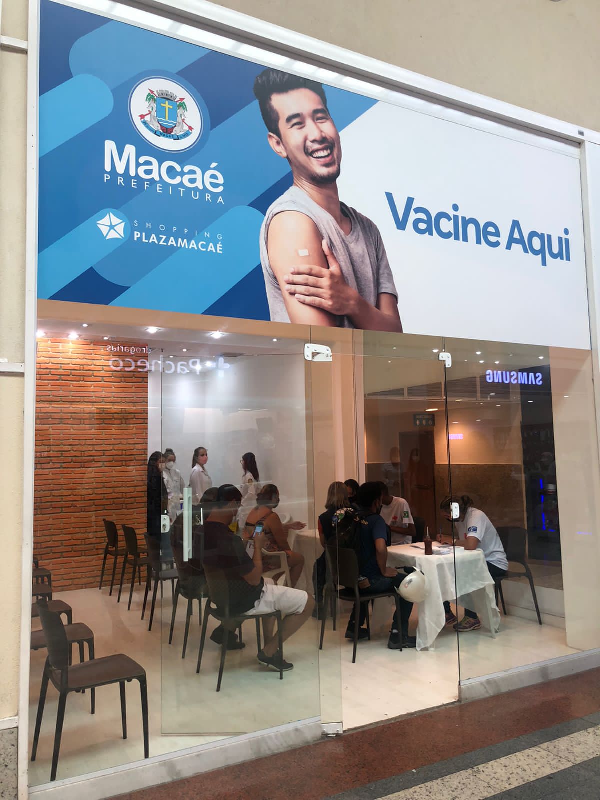 Shopping Plaza Macaé ganha ponto de vacinação contra Covid-19 ...