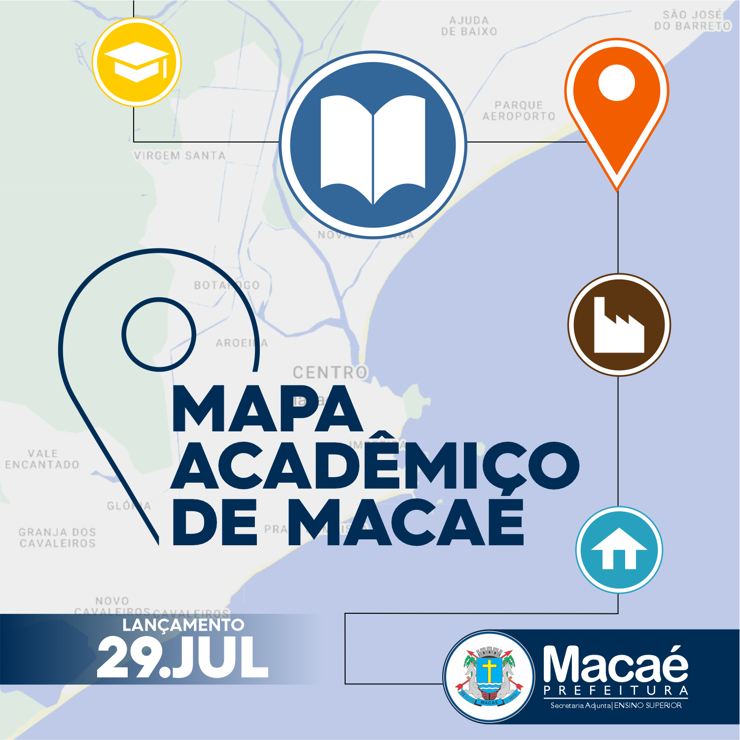 Macaé: Mapa Acadêmico será lançado no aniversário da cidade - ErreJota ...